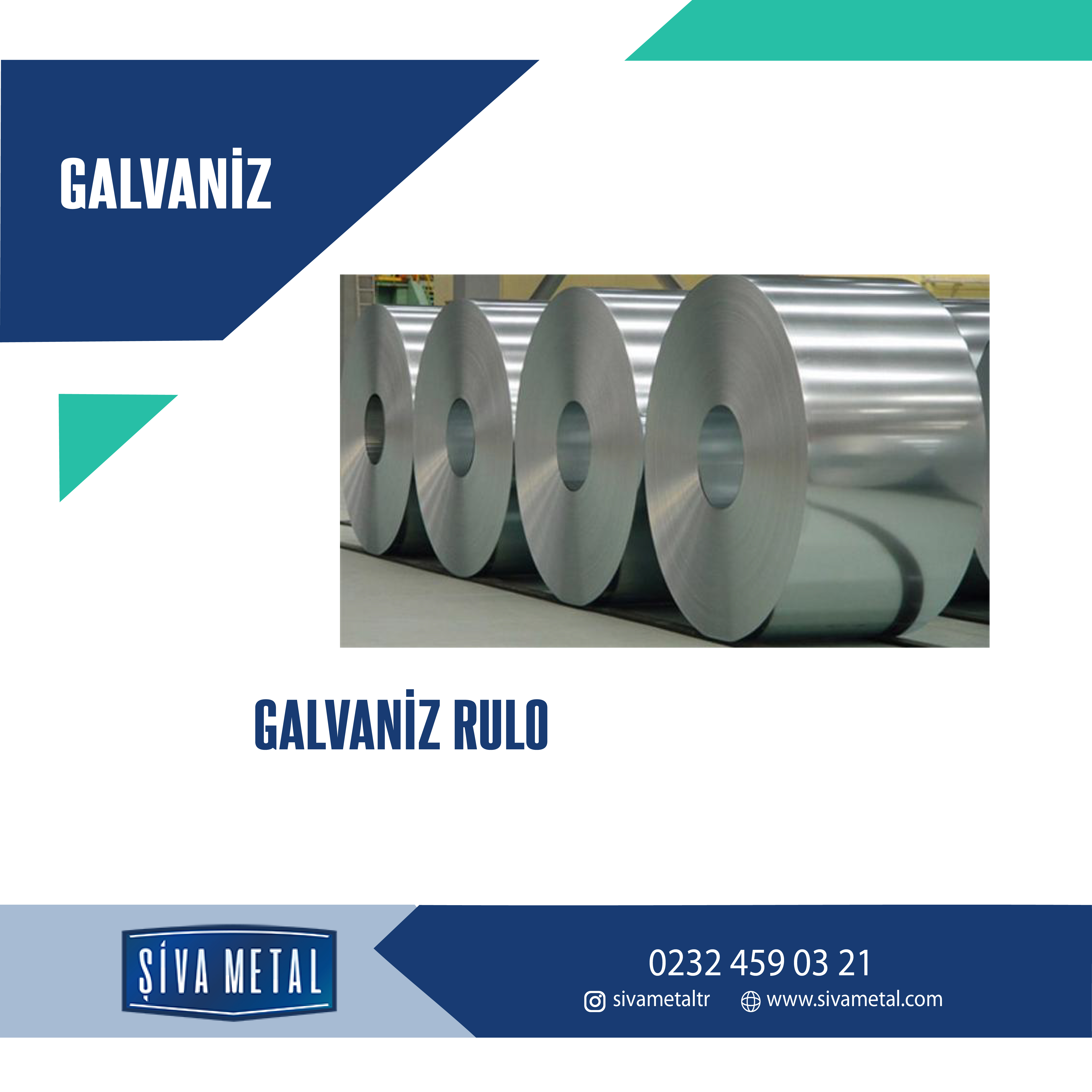 Şiva Metal - Galvaniz Levha